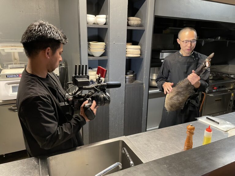 眞島秀和さん出演！BS12「食 旅 道 楽」撮影 | 株式会社NAE